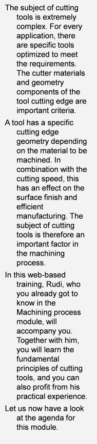 WBT Fundamental principles of cutting tools