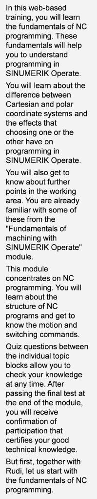 WBT - Fundamentals of NC programming